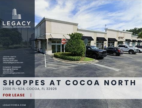 Jaidyn Smith On Linkedin For Lease Shoppes At Cocoa North 6 000 Sf Medical Space Available