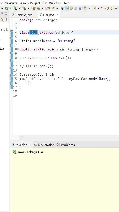 Java Inheritance With Example Shorts Youtubeshorts Coding Youtube