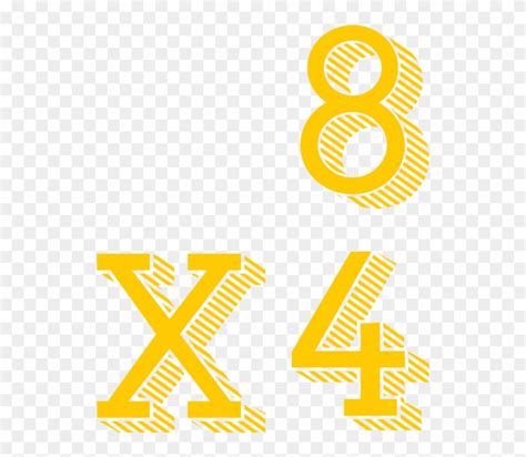 Download Eights Multiplication Graphic Design Clipart 1816299