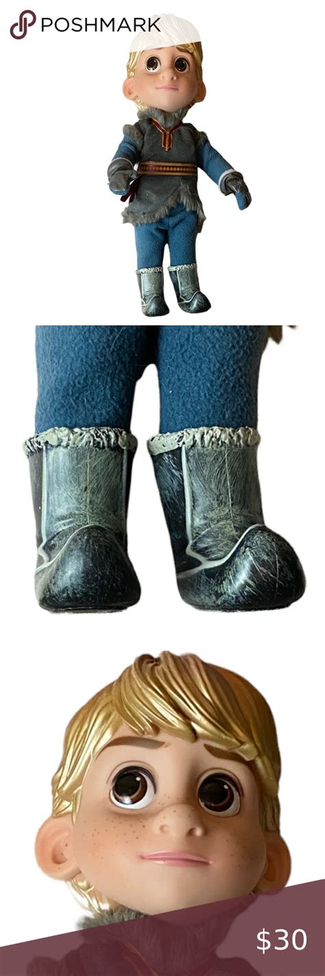 Disney Store 16 In Frozen Animators Collection Kristoff Doll With Boots