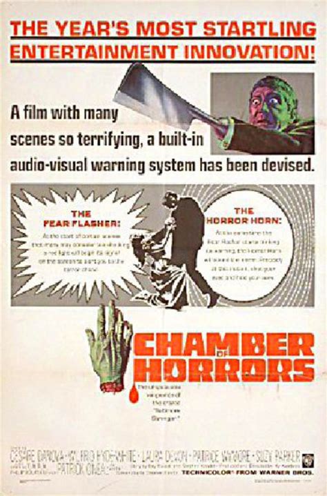 Chamber Of Horrors Original 1966 Us One Sheet Movie Poster