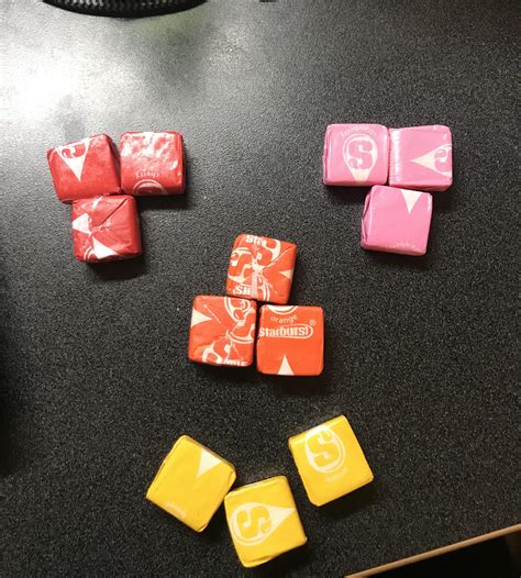 My Mini Starburst Pack Had An Even Amount Of All The Colours Yay R