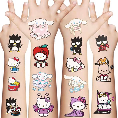 Hello Kitty Tattoos On Wrist