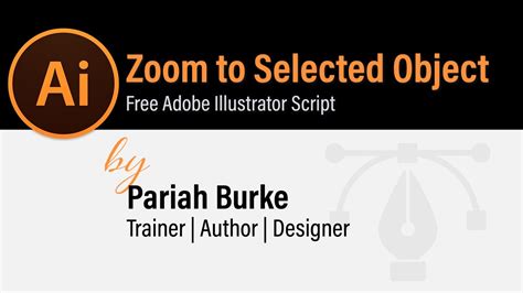 Free Adobe Illustrator Script Zoom To Selected Object With Keyboard