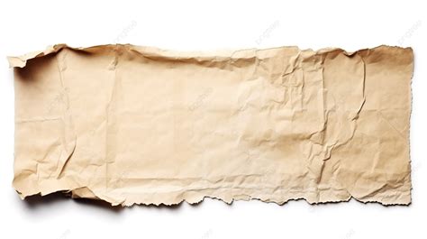 Classic Vintage Paper Texture Against A White Background Parchment