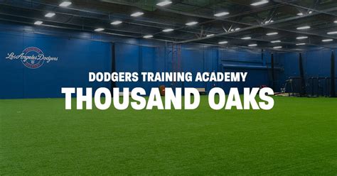 Training Facility In Thousand Oaks Dodgers Training Academy