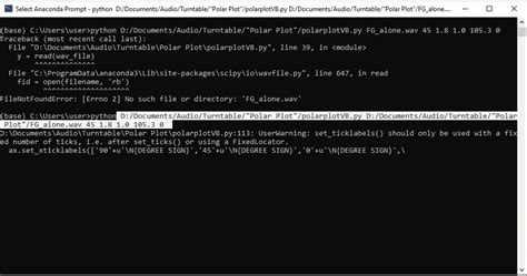 Polar Plot Python Script Diyaudio