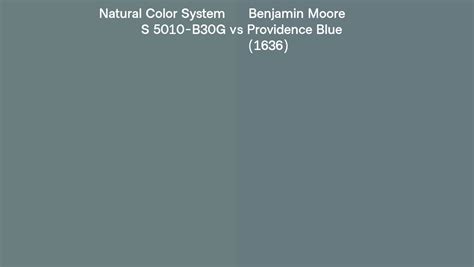 Natural Color System S 5010 B30g Vs Benjamin Moore Providence Blue