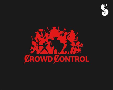 Crowd Control Logo By Whitefoxdesigns On Deviantart