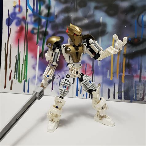 My Takanuva Moc Wearing An Avohkii Variant That I Designed R