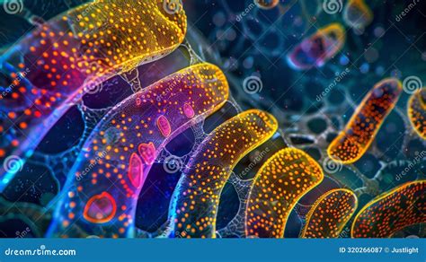 A Microscopic View Of The Intermembrane Space Of A Mitochondrion