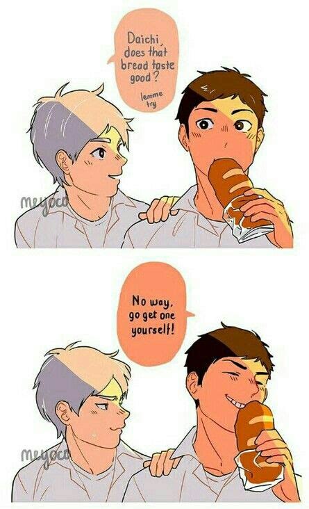 Daisuga Thanks For The Meal Part 14 Daisuga Haikyuu Fanart