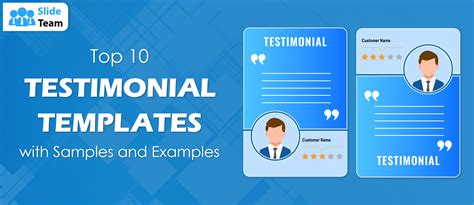 Top 10 Testimonial Templates With Samples And Examples