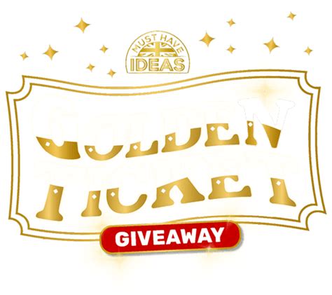 Golden Ticket Giveaway