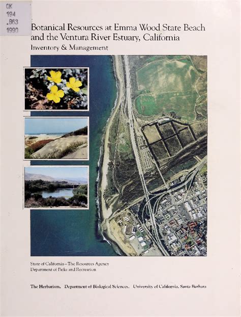 Pdf Botanical Resources At Emma Wood State Beach And The Ventura