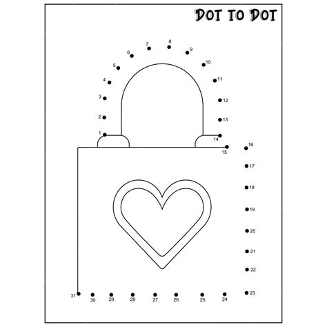Premium Vector Valentines Day Dot To Dot Coloring Page Valentines