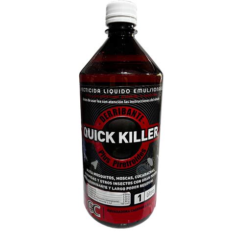 Insecticida Derrivante Liquido Emulsio Quick Killer X 100cc Hogarjardín
