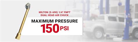 Dual Head Air Chuck 14 Fnpt Tire Air Chuck For Tire
