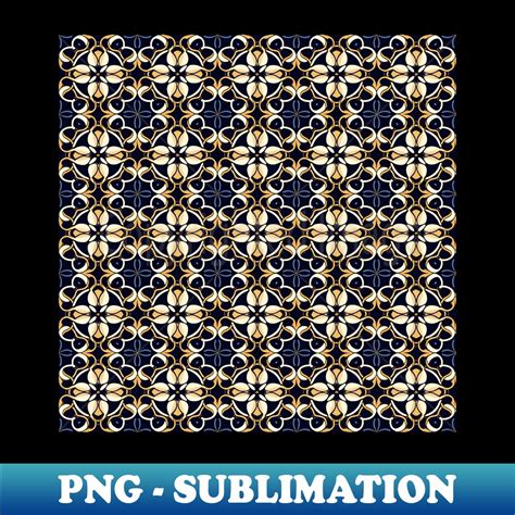 Mosaic Tile Seamless Pattern Arabic Morrocon Ethnic Spanish Inspire
