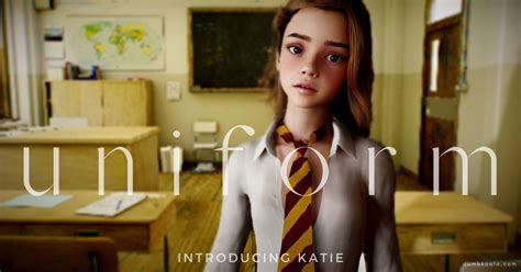 Introducing Katie In Uniform By Dumbkoala From Pixiv Fanbox Kemono