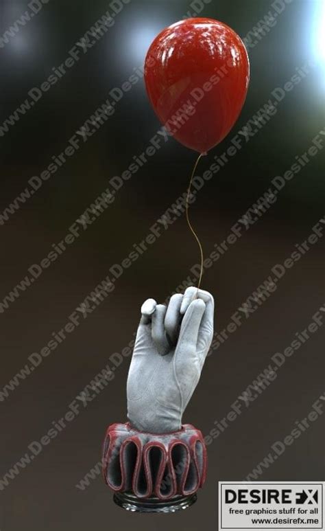 Desire Fx 3d Models Pennywise Hand 3d Print Model