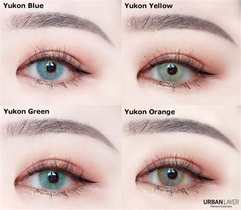 Yukon Green Contact Lenses Lucifer Colored Contacts Sclera