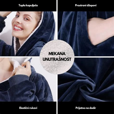 Duks ćebe Sa Rukavima Shopomaniars