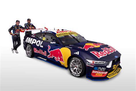 Red Bull Ampol Racing Reveals Striking 2026 Ford Livery Supercars