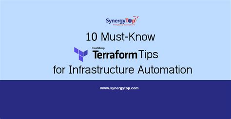 10 must know terraform tips for infrastructure automation