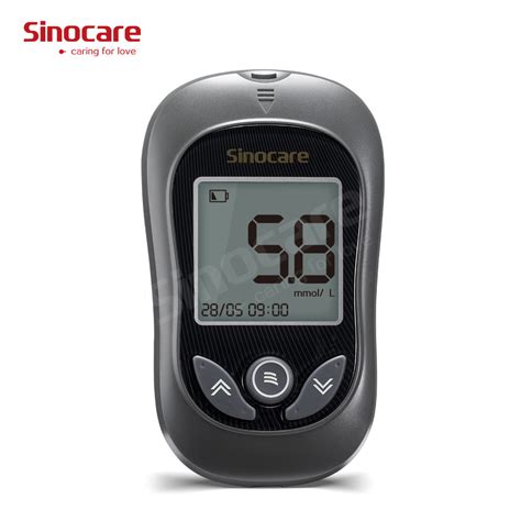 Sinocare Blood Glucose Meter Safe Glucometer Machine With Glucometer