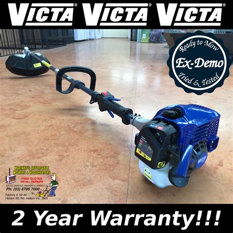 Victa Whipper Snipper Brushcutter Line Trimmer 2 Year Warranty