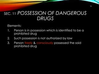 Ra 9165 Comprehensive Dangerous Drugs Act Of 2002 Ppt