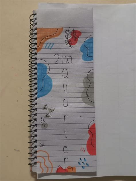 2nd Quarter Design Notebook