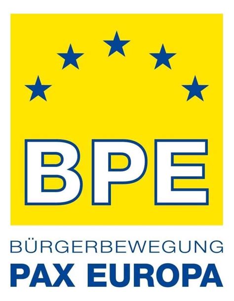 Geschichte Der Bpe Pax Europa