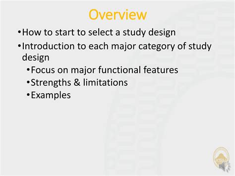 Solution Lecture 5 Study Design Studypool