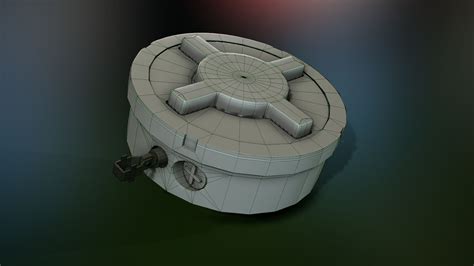 Противопехотная мина ПМН 2 3d Модель 12 3ds Fbx Obj Unknown Free3d