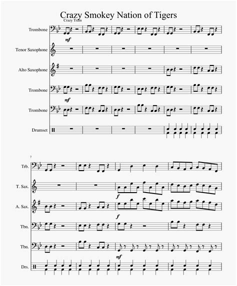 Believer Imagine Dragons Alto Sax Sheet Music Hd Png Download