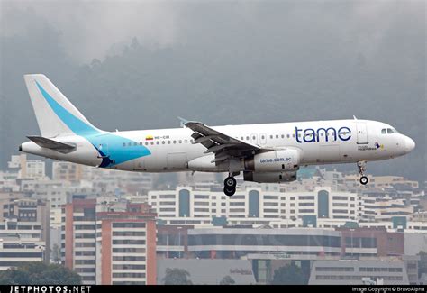 Hc Cid Airbus A320 232 Tame Ecuador Bravoalpha Jetphotos