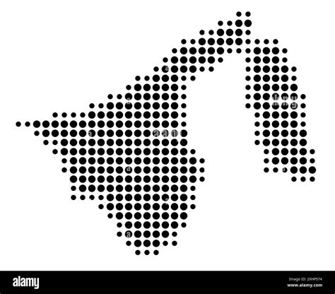 Map Brunei Vector Vectors Stock Vector Images Alamy