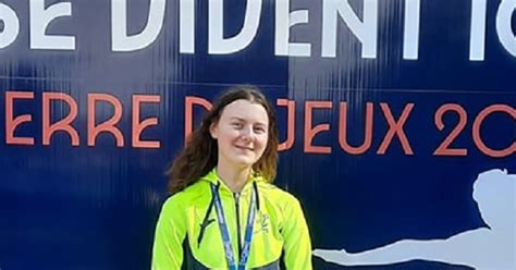 Escrime Lila Bailly Saint Maxseichamps Sur Le Podium Du Sabre