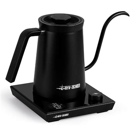 Mhw 3bomber Assassin Electric Coffee Kettle Black Whiskymy