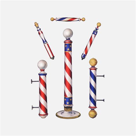 Barber Shop Pole Png