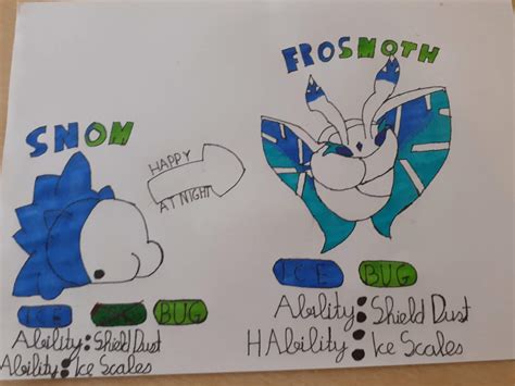 Snom Evolution Art Pokémon Amino