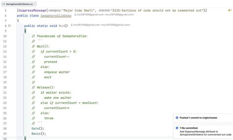Dotnet Csharp Asynccode Concurrency Semaphoreslim Asyncawait