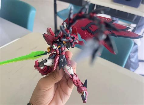 Some Rg Epyon Poses While Im Still On A Building Break R Gunpla