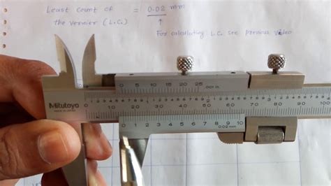 How To Use Vernier Caliper YouTube
