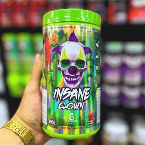 Insane Clown 350g Pré Treino Pre Workout Demons Lab Shopee Brasil