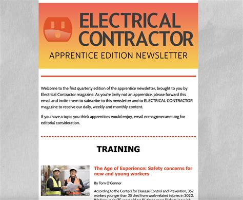 Electrical Apprentice Guide For Existing Apprentices Ec Mag Electrical Contractor Magazine