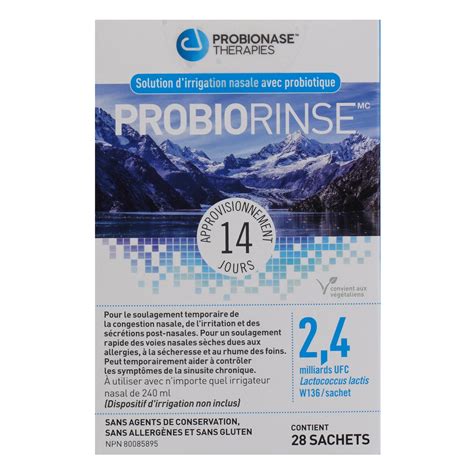 Probiorinse Canada Probiotic Nasal And Sinus Rinse