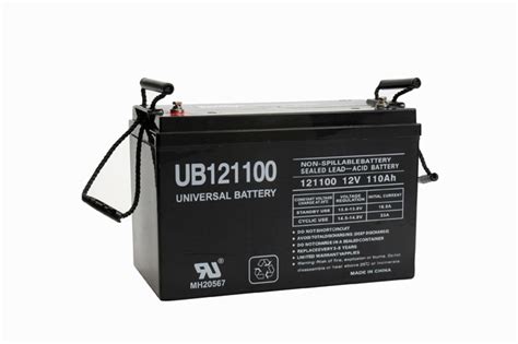 Universal Ub121000 12 Volt 100 Ah Agm Battery